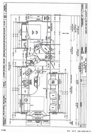 Cameo F37RE3 Floorplan w/Dimensions – Carriage RV Club & Forum